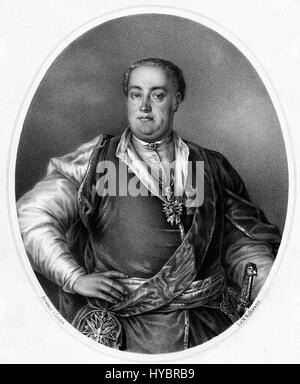 Aleksander Lesser, August III Stock Photo - Alamy