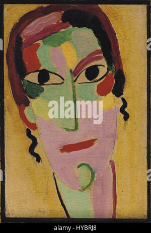 Alexej von Jawlensky – Mystical Head: Meditation (Mystischer Kopf ...