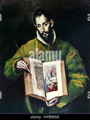 This iconic painting, attributed to El Greco, depicts a Spanish ...