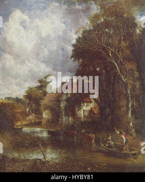 John Constable’s work, known for his landscape paintings, captures the English countryside in ...
