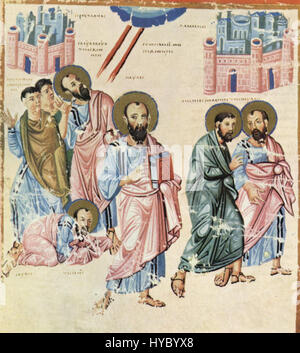 World map of Cosmas. World map based on the 550 AD map by 6th-century ...