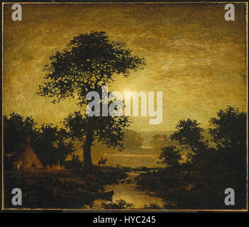 Brooklyn Museum Moonlight Ralph Albert Blakelock overall Stock Photo ...