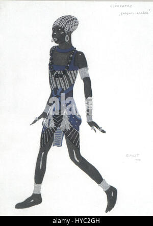 'Cleopatra' is a ballet designed by Leon Bakst, first performed in 1909 ...