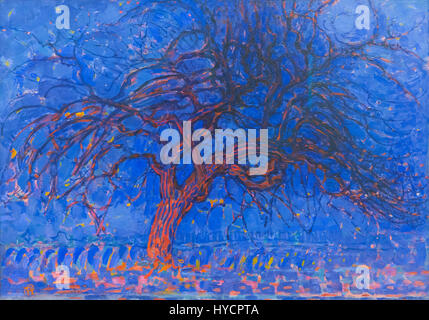 Evening: the Red Tree 1908 Piet Mondriaan (1872 - 1944) Mondrian ...