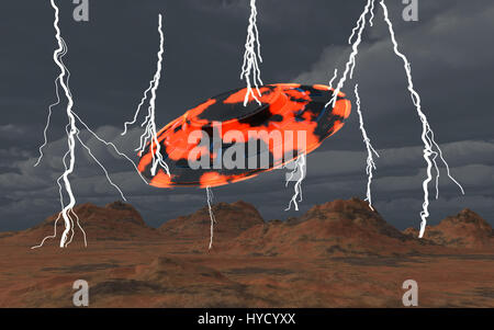 The Roswell UFO Incident Of 1947 Stock Photo - Alamy