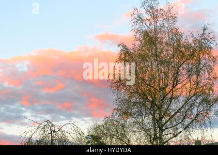 Red Sky at Night, Shepherd's Delight Stock Photo - Alamy