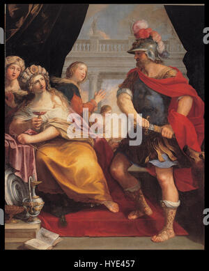 The ancient artwork 'Ulysses and Circe' depicts the legendary encounter ...