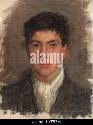Tuke Henry Scott - Portrait of a Youth 2 - British School - 19th ...