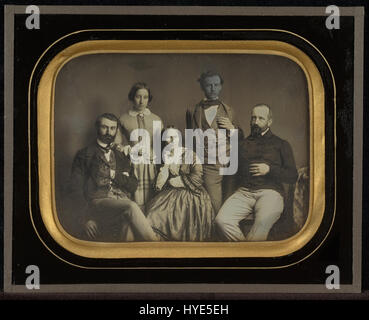 Charles and Sophie Eynard and Their Children; Jean-Gabriel Eynard ...