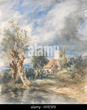 This painting by John Constable showcases the beauty of rural England ...