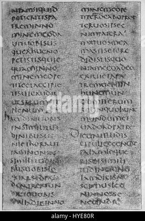 The Old Latin Gospel refers to the early Latin translations of the ...