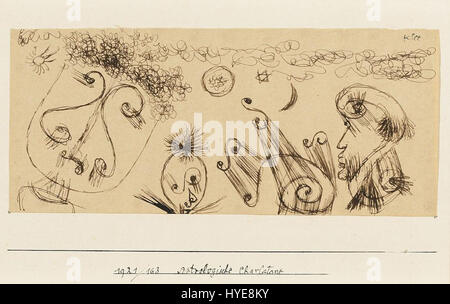 Paul Klee Astrologische Charlatane 1921 Stock Photo - Alamy