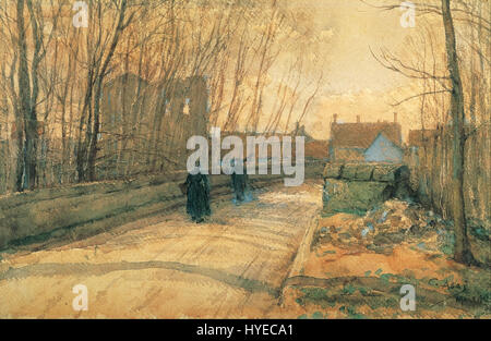 Asai Chu - Bridge in Grez-sur-Loing Stock Photo - Alamy