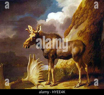 George Stubbs’ painting, often known for his depictions of horses, is a ...