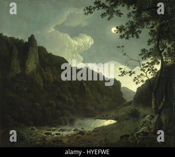 Joseph Wright of Derby - Dovedale Stock Photo - Alamy