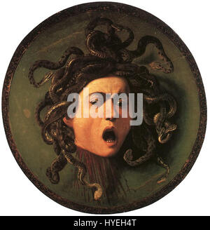 Caravaggio’s painting 'Medusa' depicts the mythological figure with ...