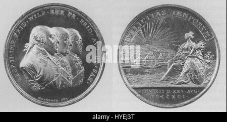 Pillnitz Declaration Carl Wilhelm Hoeckner 1791 Stock Photo - Alamy