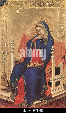 Simone Martini's 'The Angel of the Annunciation' is a renowned Gothic ...