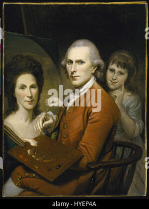 This portrait by Charles Wilson Peale from 1773 shows Henrietta Maria ...