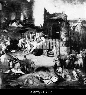 A reproduction of Jheronimus Bosch's iconic work, capturing the essence ...