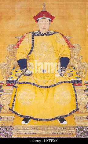The Shunzhi Emperor, the fourth emperor of the Qing Dynasty, is ...
