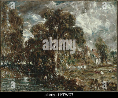 Suffolk Landscape by John Constable Stock Photo - Alamy
