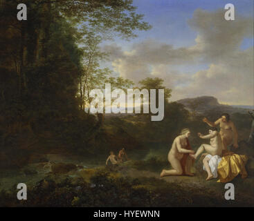 Jan Both - Landscape with Nymphs Stock Photo - Alamy