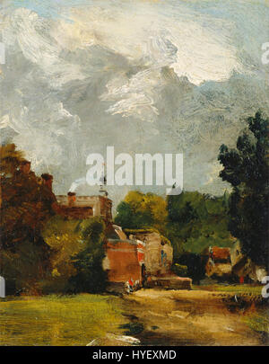 Suffolk Landscape by John Constable Stock Photo - Alamy