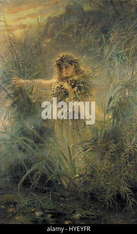 Makovsky's 'Ophelia' depicts the tragic and emotional scene from ...