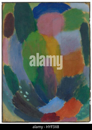 Variation 1916 by Alexej von Jawlensky Stock Photo - Alamy
