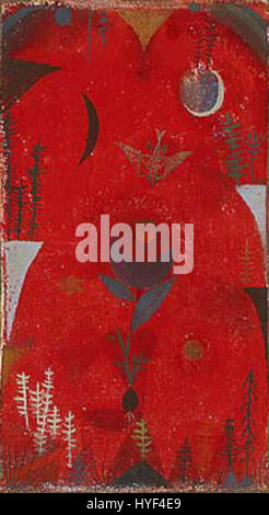 Paul Klee Flower Myth 1918 Stock Photo - Alamy