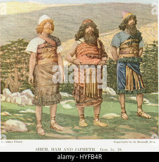 Shem, Ham and Japheth Stock Photo - Alamy