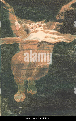 An engraving by William Blake from 'The First Book of Urizen ...