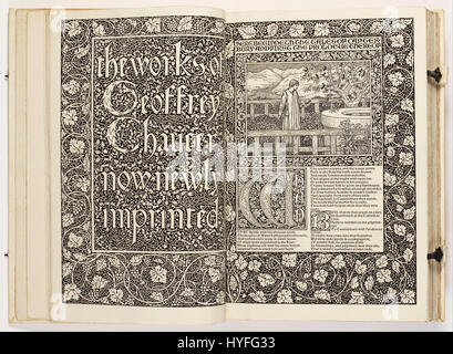 William Morris - The Works of Geoffrey Chaucer (The Kelmscott Chaucer ...