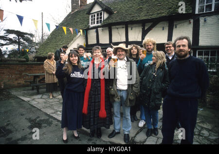 The archers cast including Carole Boyd and Trevor Harrison alias Eddie ...