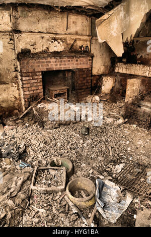 LICHFIELD, UK: A complete dog skeleton. THE MYSTERIOUS and decrepit ...