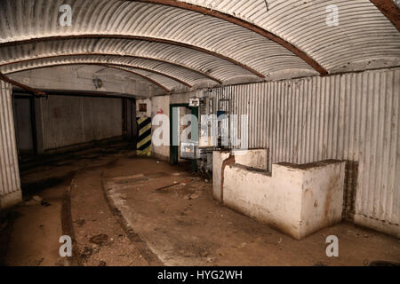 FAULD, UK: TAKE A rare look inside the forbidden site of the Fauld ...