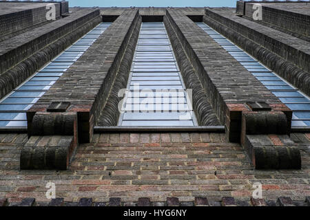 Windows of London's Tate Modern Stock Photo - Alamy