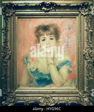 Portrait of the actress Jeanne Samary. Museum: State A. Pushkin Museum ...