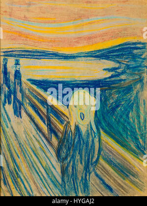 The Scream. Edvard Munch. 1893 Stock Photo - Alamy