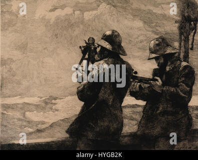 'Eight Bells' by Winslow Homer depicts a dramatic scene at sea, with ...