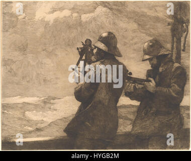 *Eight Bells* by Winslow Homer is a dramatic depiction of maritime life ...