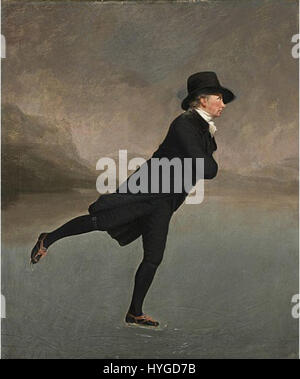 The Reverend Robert Walker Skating on Duddingston Loch, The Skating ...