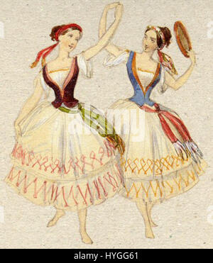 In 1855, European professional dancers were renowned for their ...