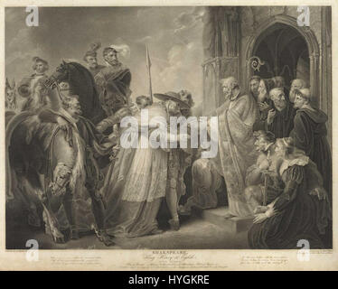 Scene from Shakespeare's Henry VIII Stock Photo - Alamy