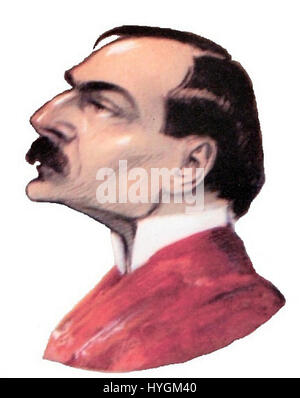 This self-portrait by N.S. Petrescu-Gaina features the artist holding a ...