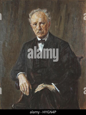 A portrait of composer Richard Strauss, a prominent figure in classical ...