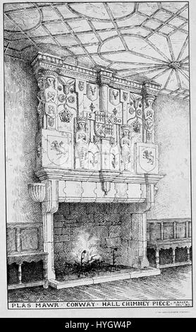 Arthur Baker - Plas Mawr Conway 1888 - Plate 5 Stock Photo - Alamy