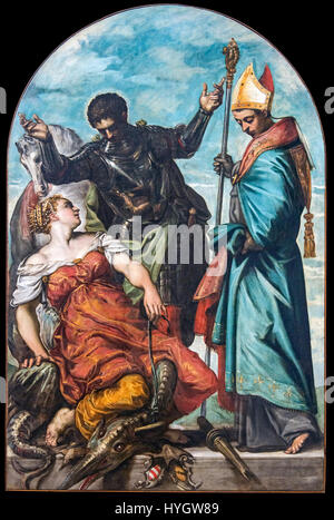 This work by Tintoretto highlights his skill in combining dramatic ...