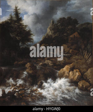 Jacob Isaacksz. van Ruisdael's painting 'The Large Forest' portrays a ...